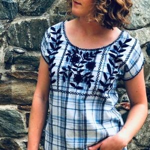 Tops | Rococo Cotton Linen Blend | Poshmark